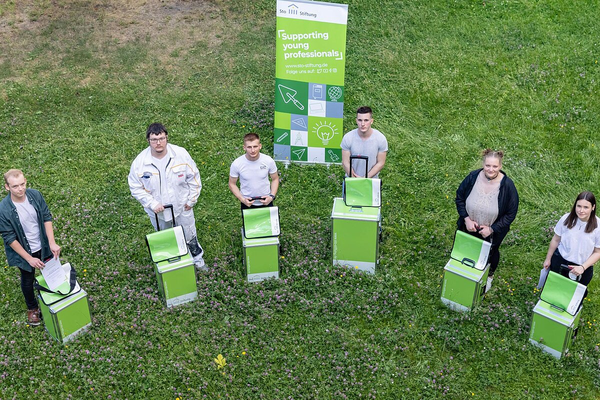 Sechs Wiener gehören zu den Besten - Sto-Stiftung